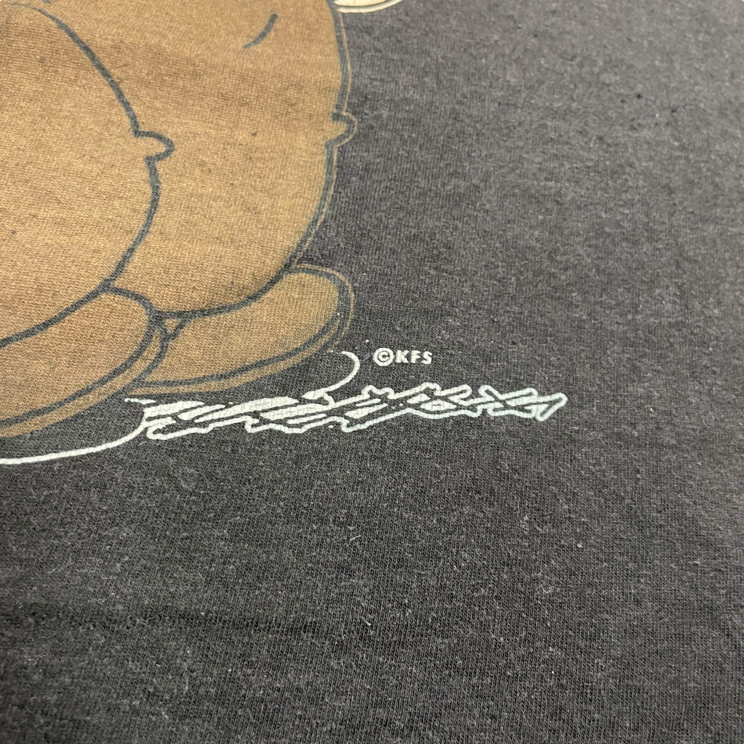 Popeye Bluto "Party Animal" Vintage Single Stitch T-Shirt – Black ...