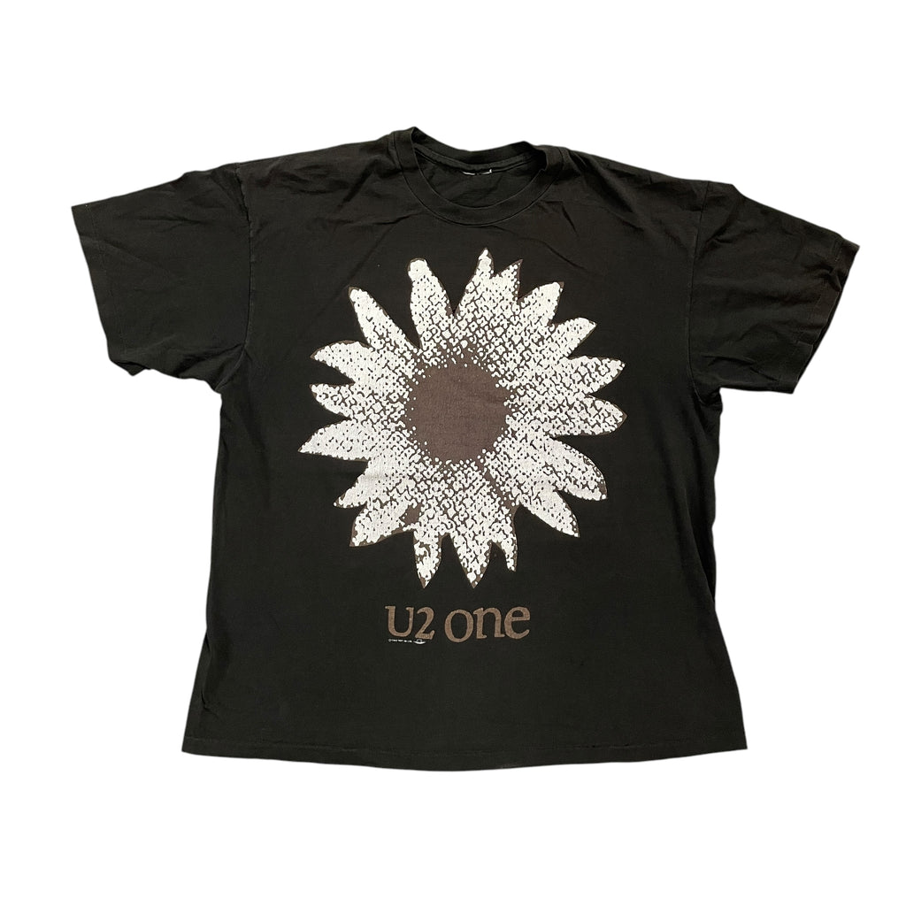 1992 U2 "One" Vintage 90s Single Stitch Band T-Shirt – Black Market Vintage