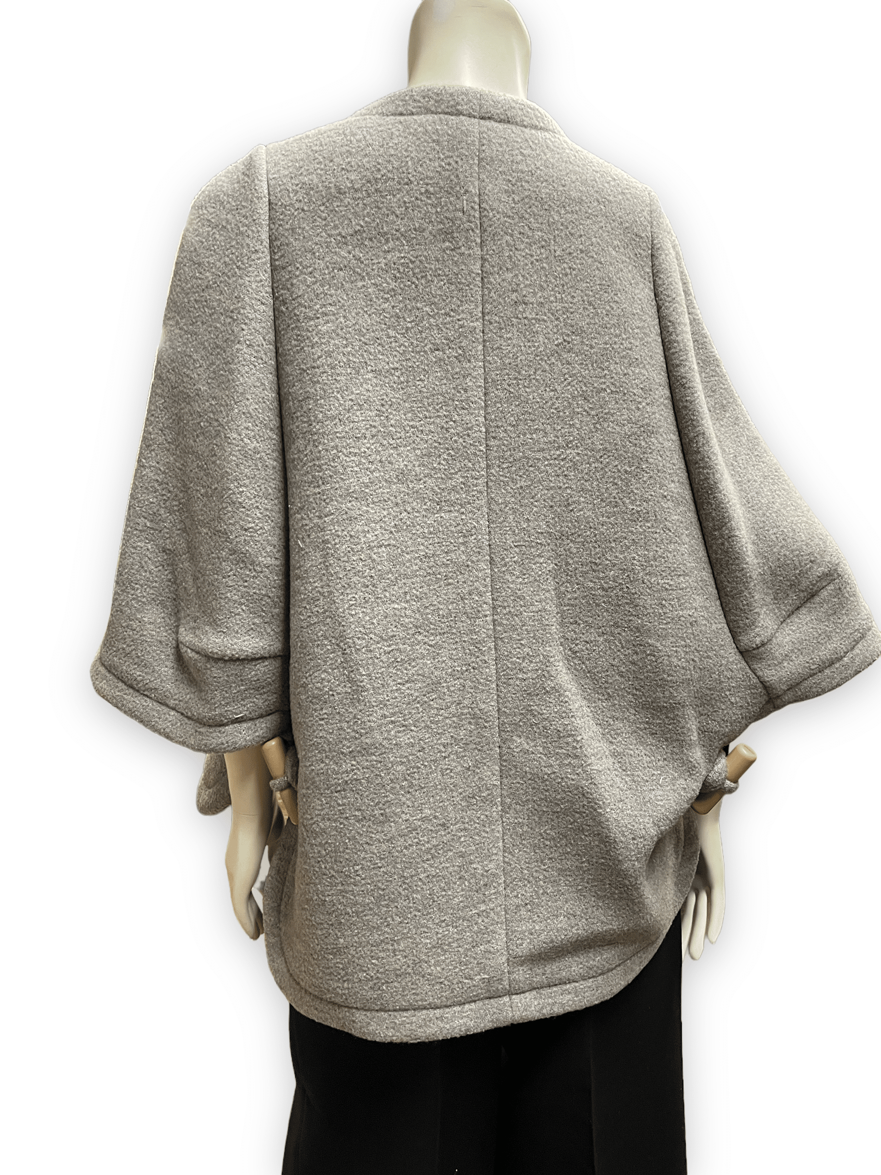 Vintage Chloe Designer Grey Capelet with Toggles Size L – Black Market ...